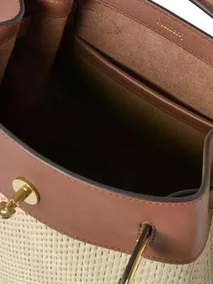 Mulberry Islington Raffia Bucket Bag