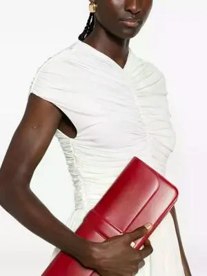 Tove Gabor Ruched Blouse - Neutrals