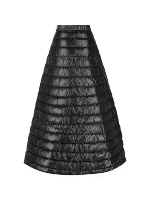 Herno Quilted Drawstring Maxi Skirt