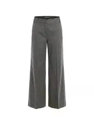 Ermanno Scervino Wide-leg Tailored Trousers - Grey