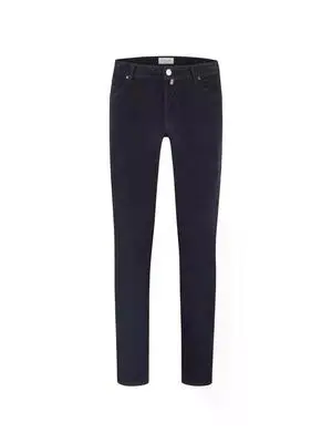 Jacob Cohen Corduroy Slim-fit Trousers - Blue