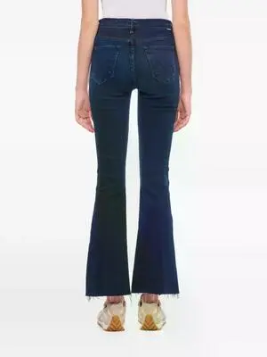 MOTHER Weekender Fray Flared Jeans