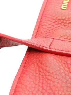 Miu Miu 2000s Leather Tote Bag