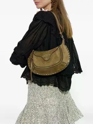 Isabel Marant Étoile Oskan Stud-embellished Shoulder Bag