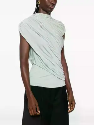 Tove Khari Draped Jersey Top