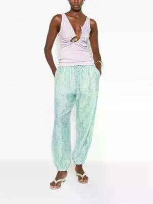 Christopher Esber Light Leak Jacquard Trousers