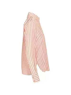 Max Mara Striped Silk Shirt