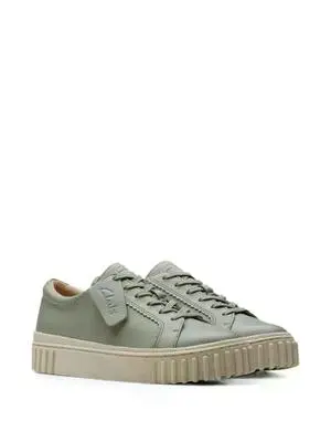 Clarks Mayhill Bay Leather Sneakers