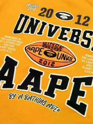 AAPE BY *A BATHING APE Embroidered Logo Hoodie