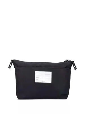 A.p.c. Buckle-fastening Shoulder Bag - Black