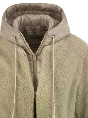 Herno Hooded Teddy-effect Jacket