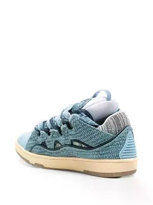LANVIN Curb Lace-up Sneakers