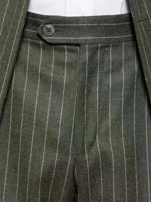 LUIGI BIANCHI Double-breasted Pinstripe-pattern Suit