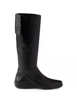 Prada Toblach Nappa Leather Boots - Black