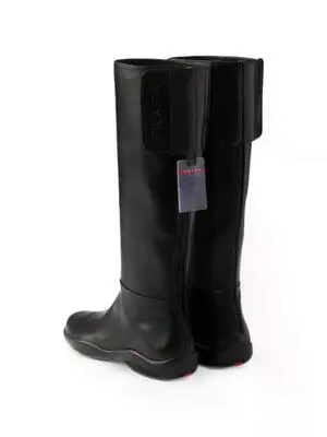 Prada Toblach Nappa Leather Boots