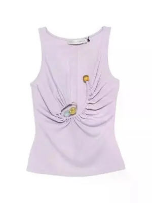 Christopher Esber Spiral Beach Glass Tank Top