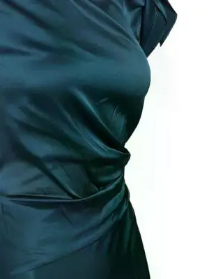 Staud Portia Silk Midi Dress