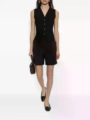 Max Mara Gola Button-up Vest