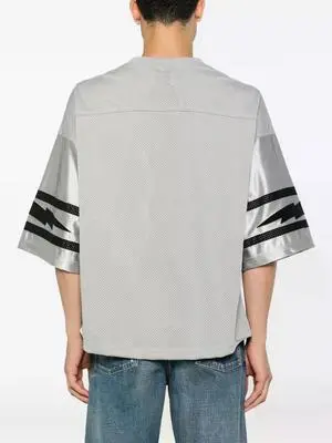 Rhude Logo Print Mesh T-shirt