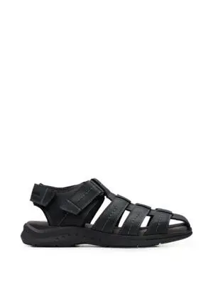 Clarks Walkford Touch-strap Sandals - Black