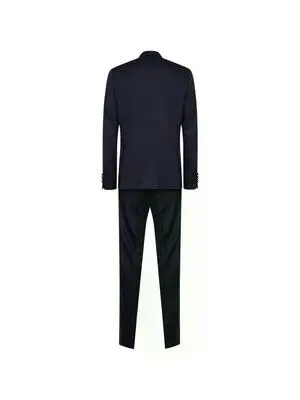 LARDINI Double-breasted Peak-lapel Suit