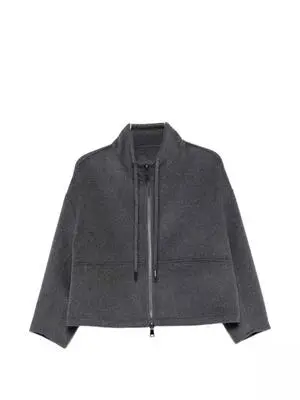 GIORGIO BRATO Drawstring High-neck Jacket