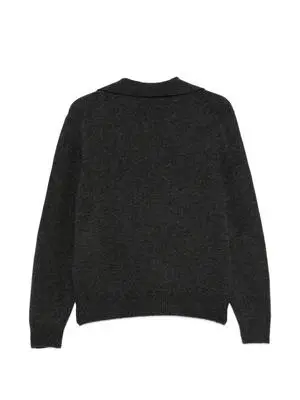 Victoria Beckham Spread-collar V-neck Sweater