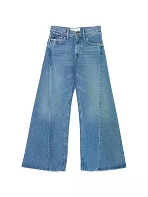 MOTHER Lil Lemon Twist Skimp Jeans - Blue