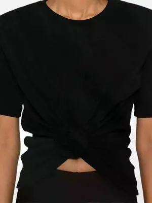 Magda Butrym Knot-detail T-shirt