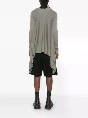 Rick Owens Long-sleeve Asymmetric Cardigan