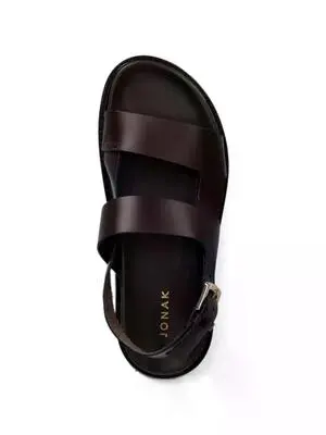 JONAK PARIS Lagune Buckle-fastening Leather Sandals