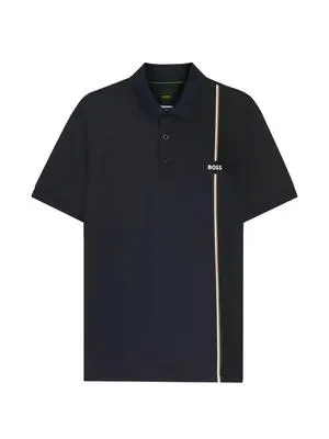 BOSS Toc Game 3 Striped Short-sleeve Polo Shirt
