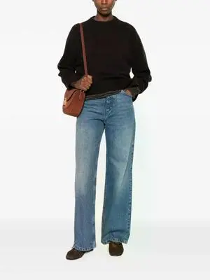 Soeur Wide-leg Faded Effect Jeans