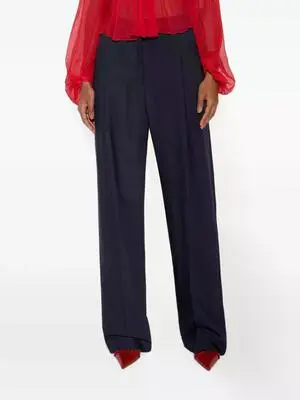Elisabetta Franchi Pinstriped Palazzo Pants