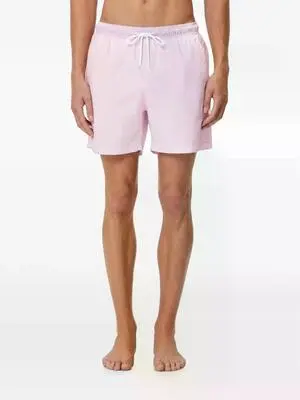 Chinese Laundry Drawstring Swim Trunks - Pink