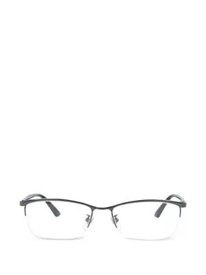 Gucci Square Frame Semi-rimless Glasses - Grey
