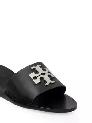 Tory Burch Charlie Logo-plaque Wedge Sandals