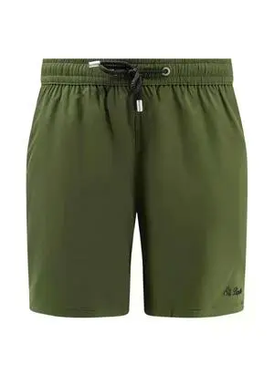 MC2 SAINT BARTH Comfort Drawstring Swim Shorts - Green