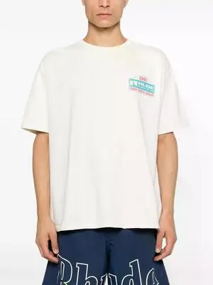Rhude Graphic-print T-shirt - Yellow