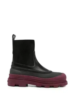 Moncler Vera Leather Ankle Boots