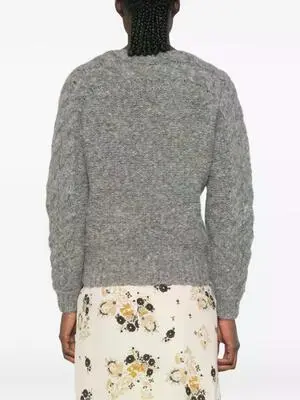 Isabel Marant Étoile Ponara Cable-knit Boat-neck Sweater