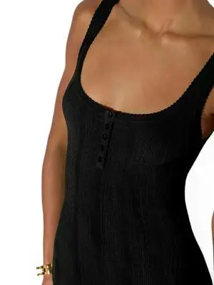 Elisabetta Franchi Knit Openwork Dress