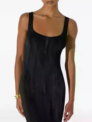 Elisabetta Franchi Knit Openwork Dress