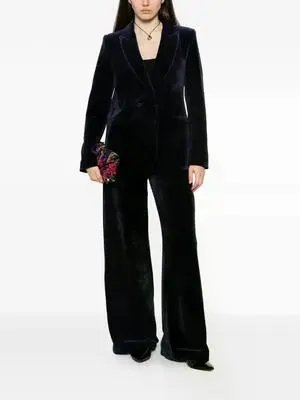 FORTE_FORTE Double-breasted Velvet Jacket