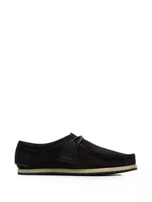 Clarks Originals Godney Lace Suede Derby Shoes - Black