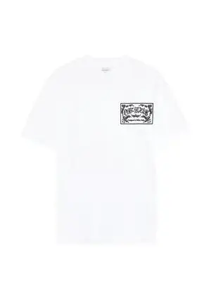 Off-White Embroidered Paisley Logo T-shirt - White