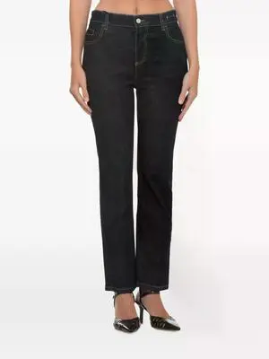 Marella Mlsfcrop Cropped Flared Jeans - Blue