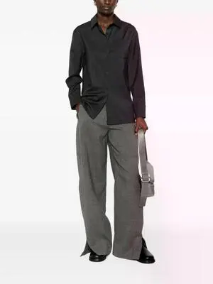 Max Mara Button-up Chest-pocket Shirt - Grey