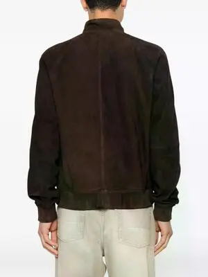 Dsquared2 Suede Button-collar Jacket