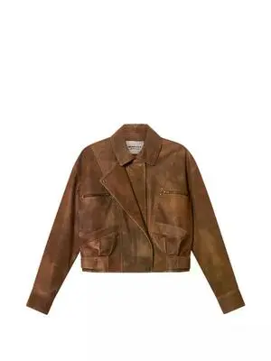 MARANT ETOILE Distressed Paneled Jacket